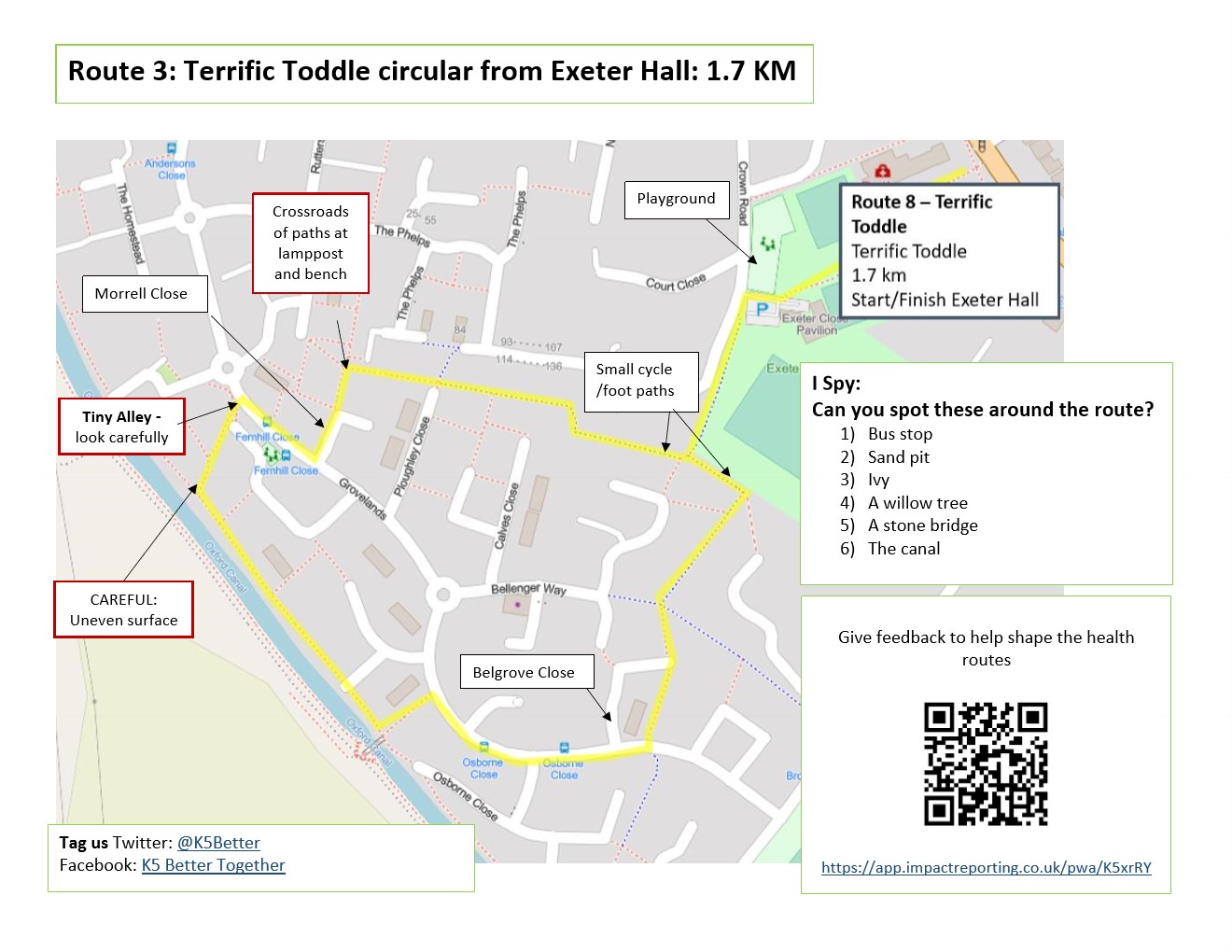New Family-friendly Walking Routes in Kidlington – KIDLINGTON NEWS